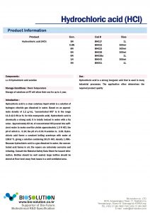 [BH017] 5N Hydrochloric acid (HCL) – Fast & Reliable – One-Day Service ...